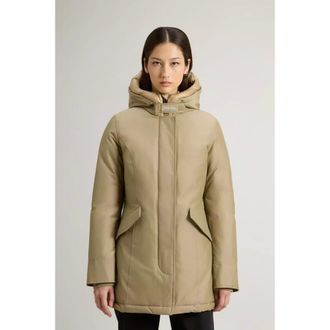 Woolrich Femme, Manteaux, Beige, Taille: 36 FR Arctic Parka