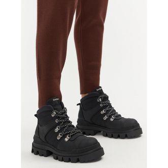Desigual Schn&uuml;rstiefeletten Desigual 24WSTY02 Schwarz