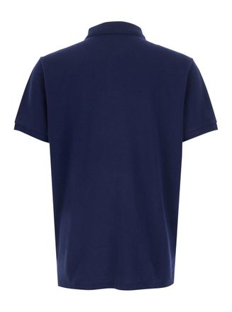Polo Ralph Lauren Mens Polo Shirt Blue Cotton T-Shirts And Polos