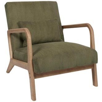Paris Prix Fauteuil C&ocirc;tel&eacute; Design Scott 75cm Vert