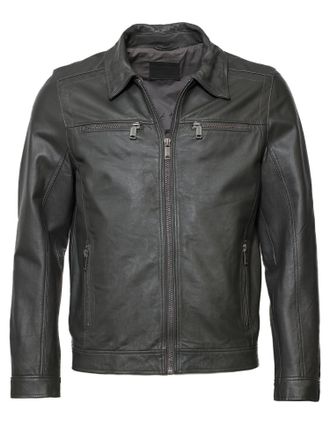 Mustang Jeans Herren Lederjacke 31021630