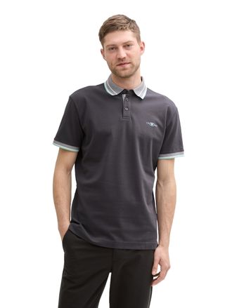 Tom Tailor Basic T-Shirt aus Baumwolle, Sky Captain Blue, XXXL