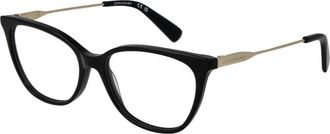 Longchamp Femme, Accessoires, Noir, Taille: ONE Size Montures Optiques Cat Eye Noires