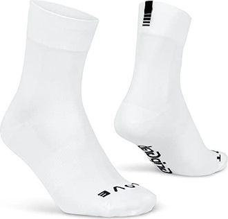 GripGrab Chaussettes Été Légères SL Performance Eyecatching 2 Longueurs Chaussettes de Cyclisme Vélo de Course VTT