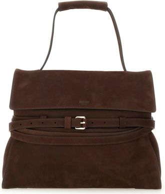 Moschino Femme, Sacs, Brun, Taille: ONE Size Tie Me Medium Bag