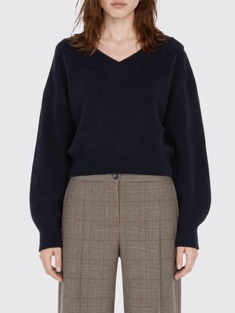 Pinko Pull en pure laine &agrave; encolure en V et &eacute;paules tombantes