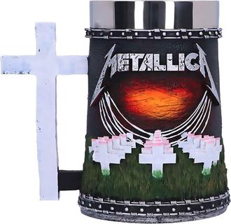 Nemesis Now Metallica-Master of Puppets Chope en r&eacute;sine Noir