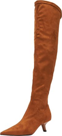 Pinko Damen Paganini Cruissard Suede Mode-Stiefel, L15 Tabakbraun, 35 EU