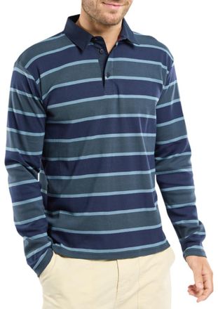 Armor Lux Polohemd, Marine Deep/Tornado/Bluefi, XXL f&uuml;r Herren