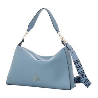 Ermanno Scervino Femme, Sacs, Bleu, Taille: ONE Size Victoria Shoulder Bag