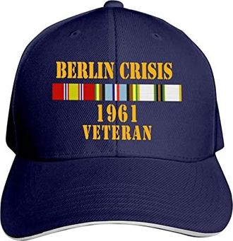 Generic Pare-Soleil Casquette V&eacute;t&eacute;ran De La Crise De Berlin De 1961 Classique Casquette Trucker Vintage Chapeau Soleil pour Randonn&eacute;e Femmes Soir&eacute;es