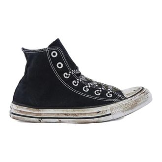 Converse Canvas High Top Gummisohle Schuh - - Shoes - Herren - Schwarzk - 41 1/2 EU