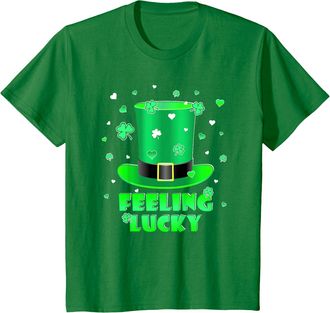 Fire Fit Designs Kobold Hut Hemd Gef&uuml;hls gl&uuml;ckliches Hemd St Patrick Tag T-Shirt