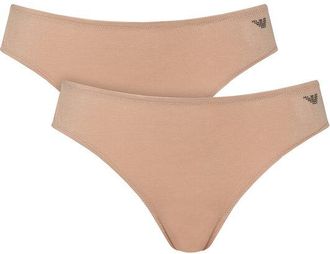 Emporio Armani Brazilian-Panty-Set EW005512 AF25571 U4134 Hellbeige