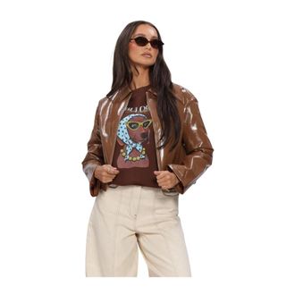 Ydence Jacket Faye - - Jackets - Damen - Braun - XS