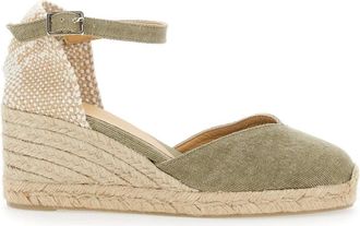 Castaner Femme, Chaussures, Vert, Taille: 39 EU Chiarita Wedge