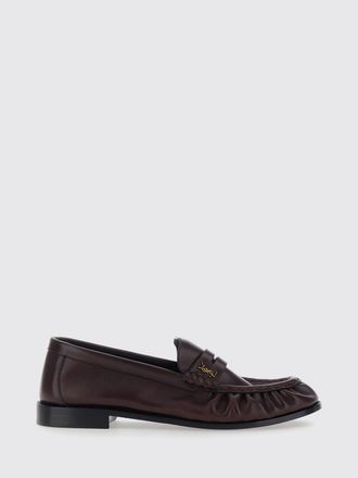 Saint Laurent Mocassins penny Le Loafer en cuir de veau avec monogramme YSL