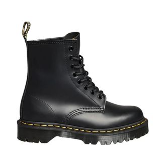 Dr. Martens Schn&uuml;rstiefel mit erh&ouml;hter Sohle - - Shoes - Damen - Schwarzk - 36 EU