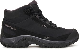 Salomon Trekkingschuhe Salomon Shelter Waterproof L47855000 Schwarz