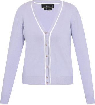 Faina Strickjacke Frauen hellblau