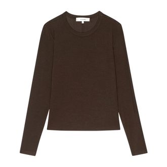 Frame Denim Damen, Strickwaren, Braun, LGr&ouml;&szlig;e