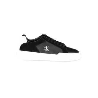 Calvin Klein Leather Sneaker - - Shoes - Herren - Schwarzk - 44 EU