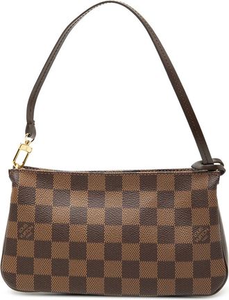 Louis Vuitton 2003 Damier Ebene Navona shoulder bag - Braun