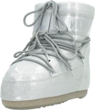 Moon Boot Icon Low Glitter Argent 1409440 H001, argent, 40 EU