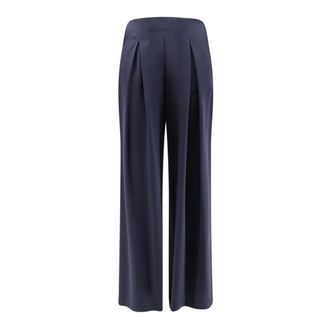 Max Mara Wide Hosen - - Trousers - Damen - Blau - S