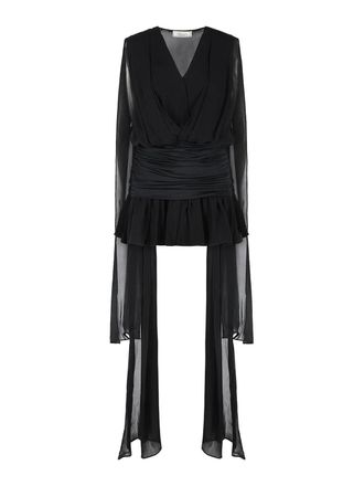 Blumarine Robe Au Genou - Noir