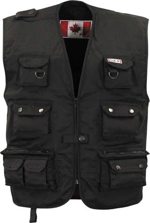 MFH Herren Weste Outdoor Schwere (schwarz, XXXL)