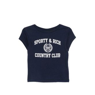 Sporty & Rich Dnavy T-Shirt - Navy