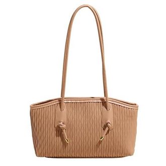 Generic Kexpery Sac Cabas en PU Matelass&eacute; avec Bandouli&egrave;re R&eacute;glable Sac Tendance pour Femmes Voyage Travail Shopping Quotidien