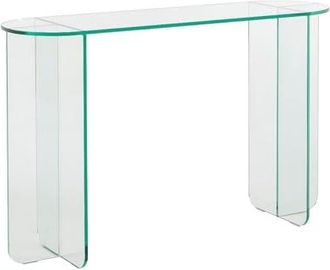 Vente-Unique Console en Verre trempé - Transparent - FEYZA