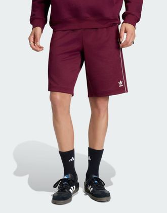 adidas Originals Superstar - Shorts in Kastanienbraun/Wunderwei&szlig;-Brown