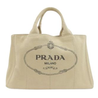 Prada Pre-owned Canvas prada-taschen - - Pre-owned - Damen - Beige - ONE SIZE