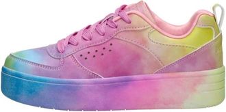 Skechers Femme, Chaussures, Multicolore, Taille: 37 EU Court High - Electric Remix