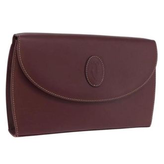 Cartier Pre-owned Vintage Clutch Bag - - Pre-owned - Damen - Rot - ONE SIZE