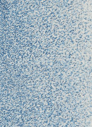 Au Printemps Paris gedruckter Schal - Blau