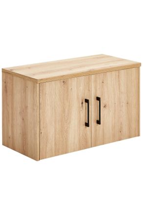 Xora Aufsatzschrank, Eiche Artisan, Metall, 72x43x36 cm, Waschk&uuml;che, Mehrzweckschr&auml;nke