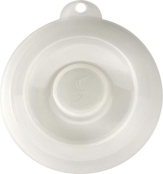 Lurch 220603 Universaldeckel für Töpfe, Pfannen und Schüsseln aus 100% BPA-freiem Platin Silikon, Temperatur unempfindlich, transparent, ø 15 cm