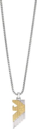 Emporio Armani Herrenkette Anhänger Edelstahl Bicolor, EGS3073040