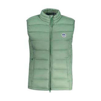 North Sails Gr&uuml;ne &auml;rmellose Jacke mit mehreren Taschen - - Jackets - Damen - Gr&uuml;n - L