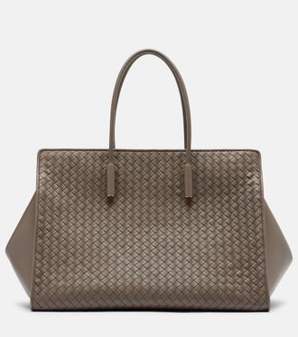 Bottega Veneta Sac Barbara Medium Intrecciato en cuir