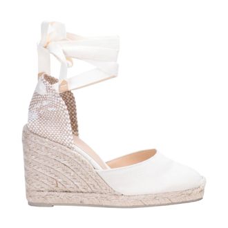 Castaner Femme, Chaussures, Blanc, Taille: 41 EU Carina Wedge Espadrille