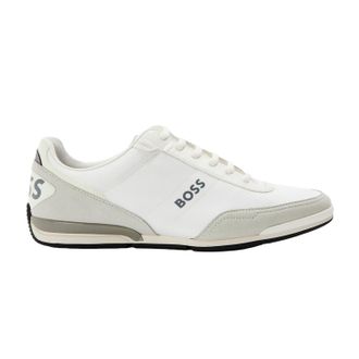 HUGO BOSS Saturn Sneaker f&uuml;r Herren, Niedrig geschnitten (Wei&szlig;)