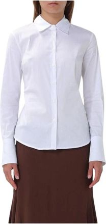 Pinko Pinko, Femme, Blouses et Chemises, Blanc, Taille: 36 FR Chemise habill&eacute;e classique en coton