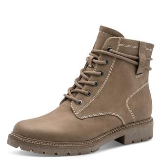 Tamaris Femme Damen Lace Boot Flat 1-25262-45 Bottine, Taupe, 39 EU