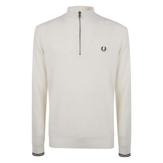 Fred Perry Homme, Pulls, Beige, Taille: XL Col roul&eacute;s