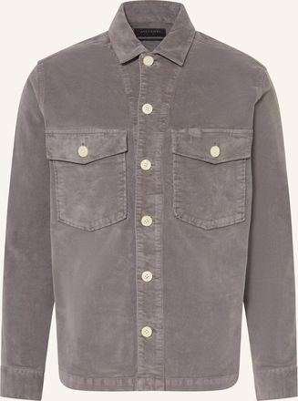 AllSaints Allsaints Samt-Overjacket Harrier grau